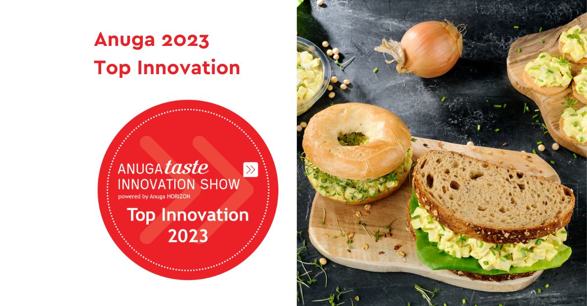 Plantaardig ei-eiwit topinnovatie tijdens Anuga 2023 | Schouten